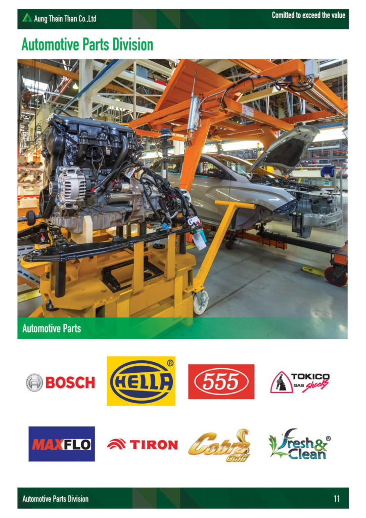 Our Products - Aung Thein Than